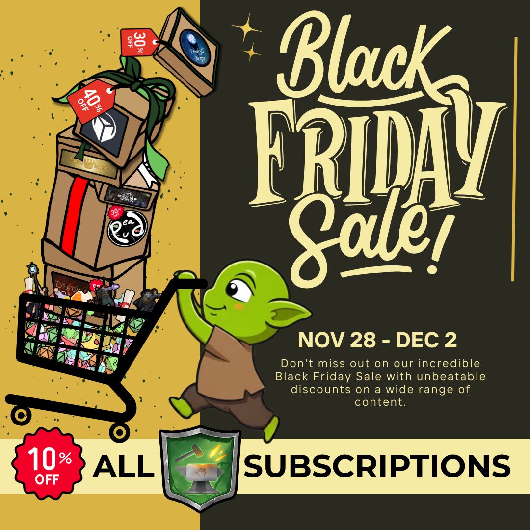 The Forge is opening its Vault — Black Friday has Begun!